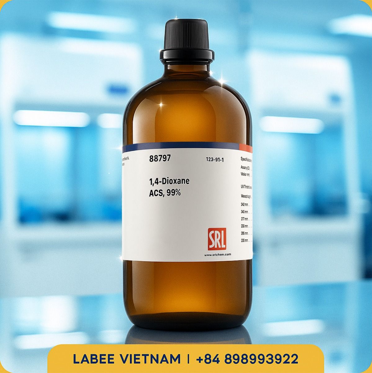 Hóa chất 1,4-Dioxane ACS, 99%