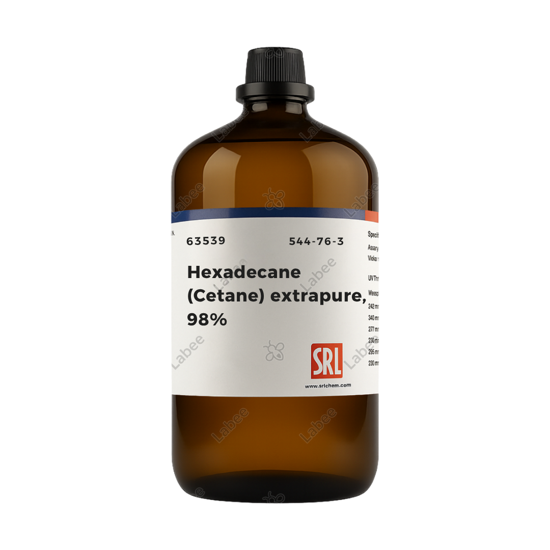 Hexadecane (Cetane) extrapure, 98% - SRL