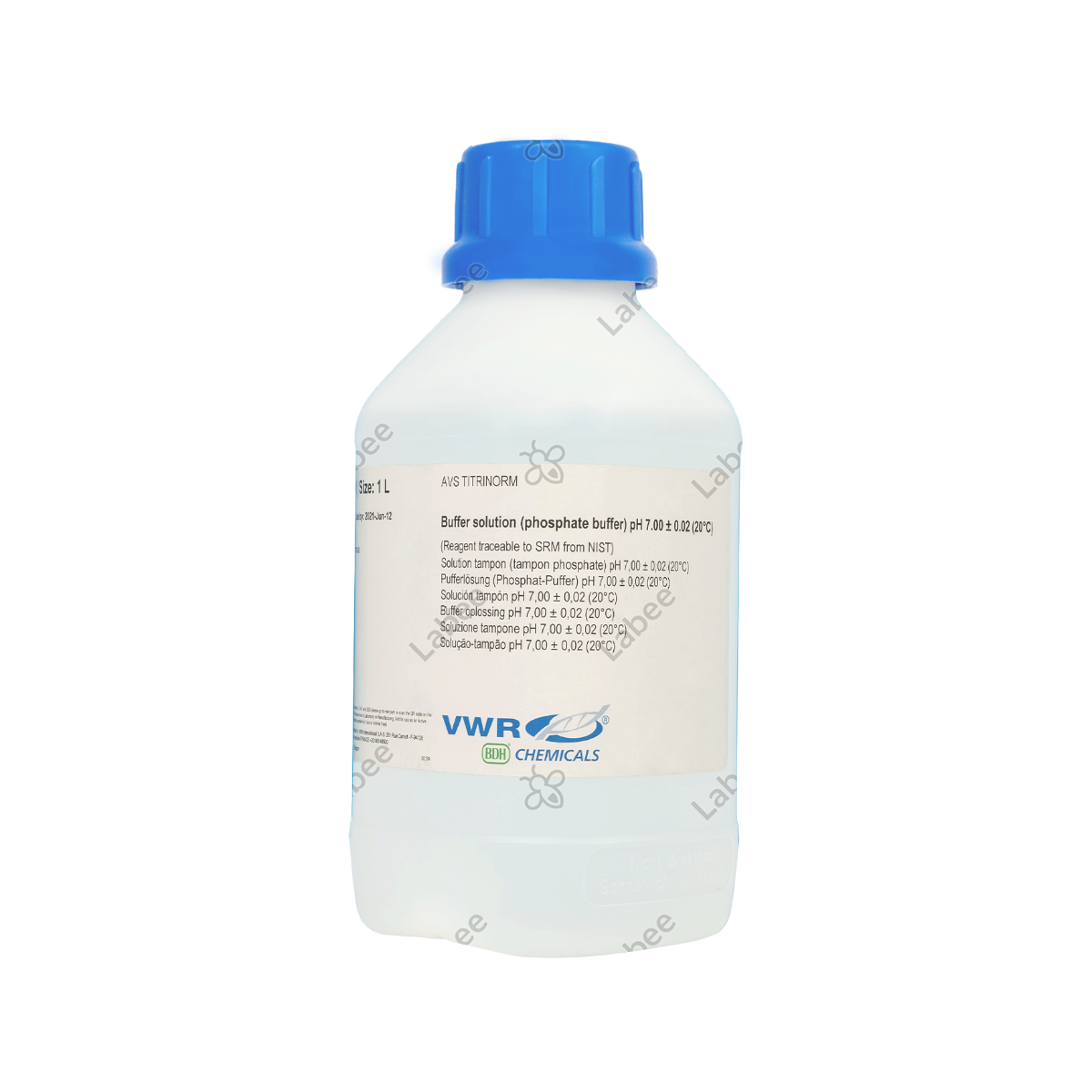 Buffer solution (phosphate buffer) pH 7.00 ± 0.02 (20°C) AVS TITRINORM ...