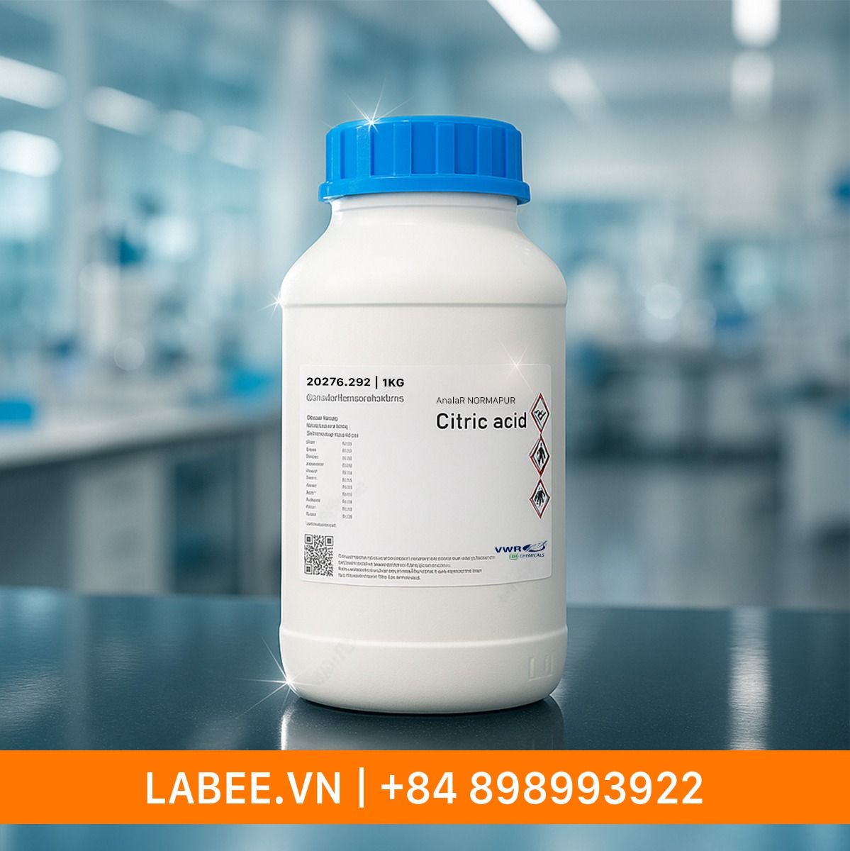 Hoá chất Citric acid monohydrate 99.7-100.5%