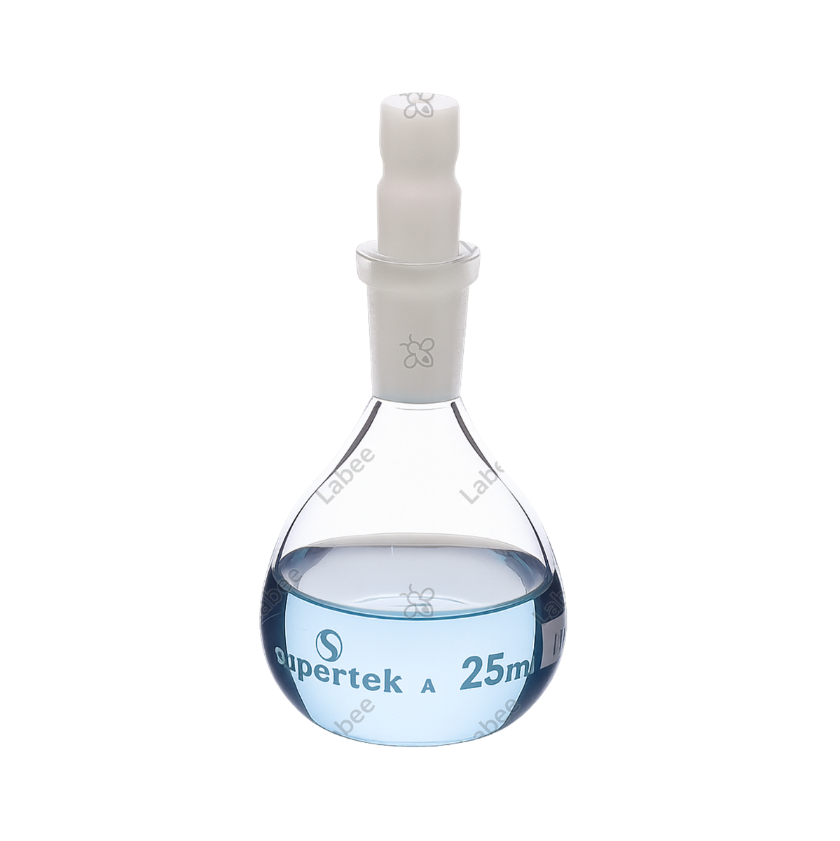 Tỷ trọng kế Gay-Lussac, có hiệu chuẩn, nút PTFE, chuẩn ISO 3507 - SUPERTEK